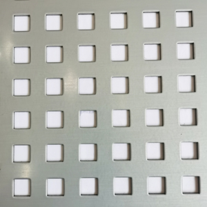 Panel de aluminio sólido perforado fabricado de 3 mm para la ...